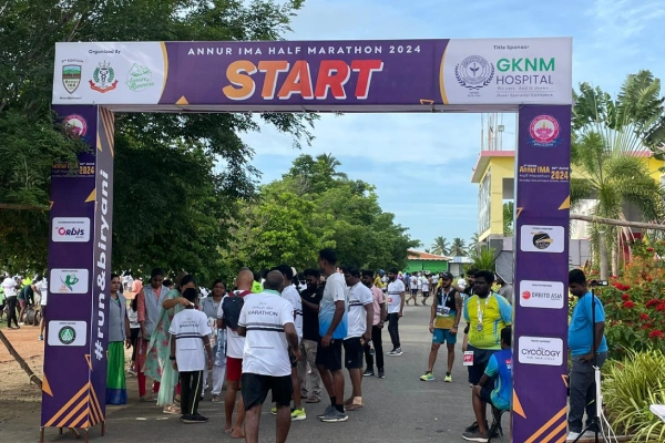 Annur IMA Half Marathon 2024 - GKNM Hospital