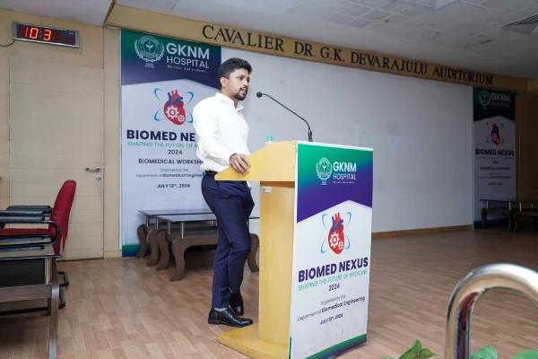 Biomedical Workshop at GKNM Hospital