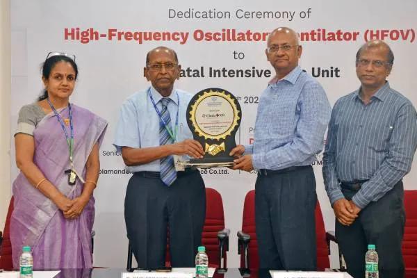 High-Frequency Oscillatory Ventilator (HFOV) at Neonatal ICU