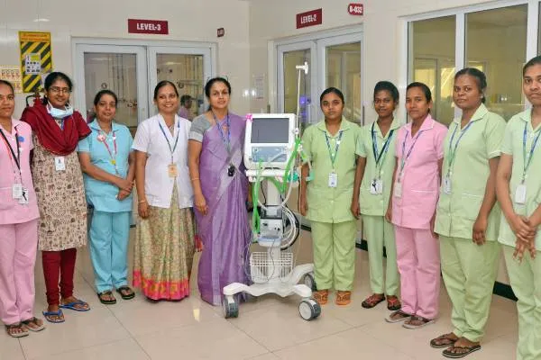 High-Frequency Oscillatory Ventilator (HFOV) at Neonatal ICU